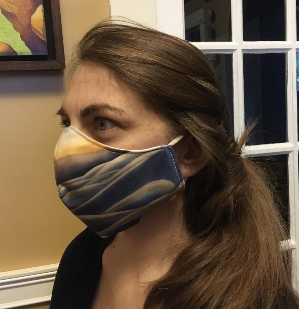 Evening Desert Art Mask | Brian MacGregor Gallery